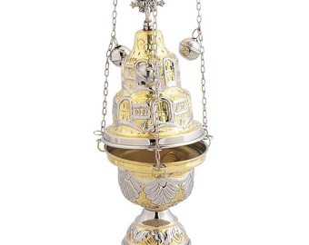 Church Incense Burner With Chains, New Censer, Vessels for Priest ...