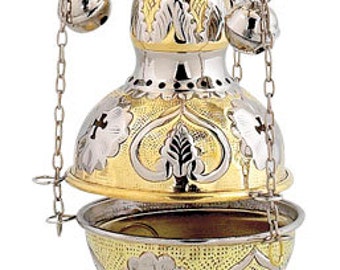 Church Incense Burner With Chains, New Censer, Vessels for Priest ...