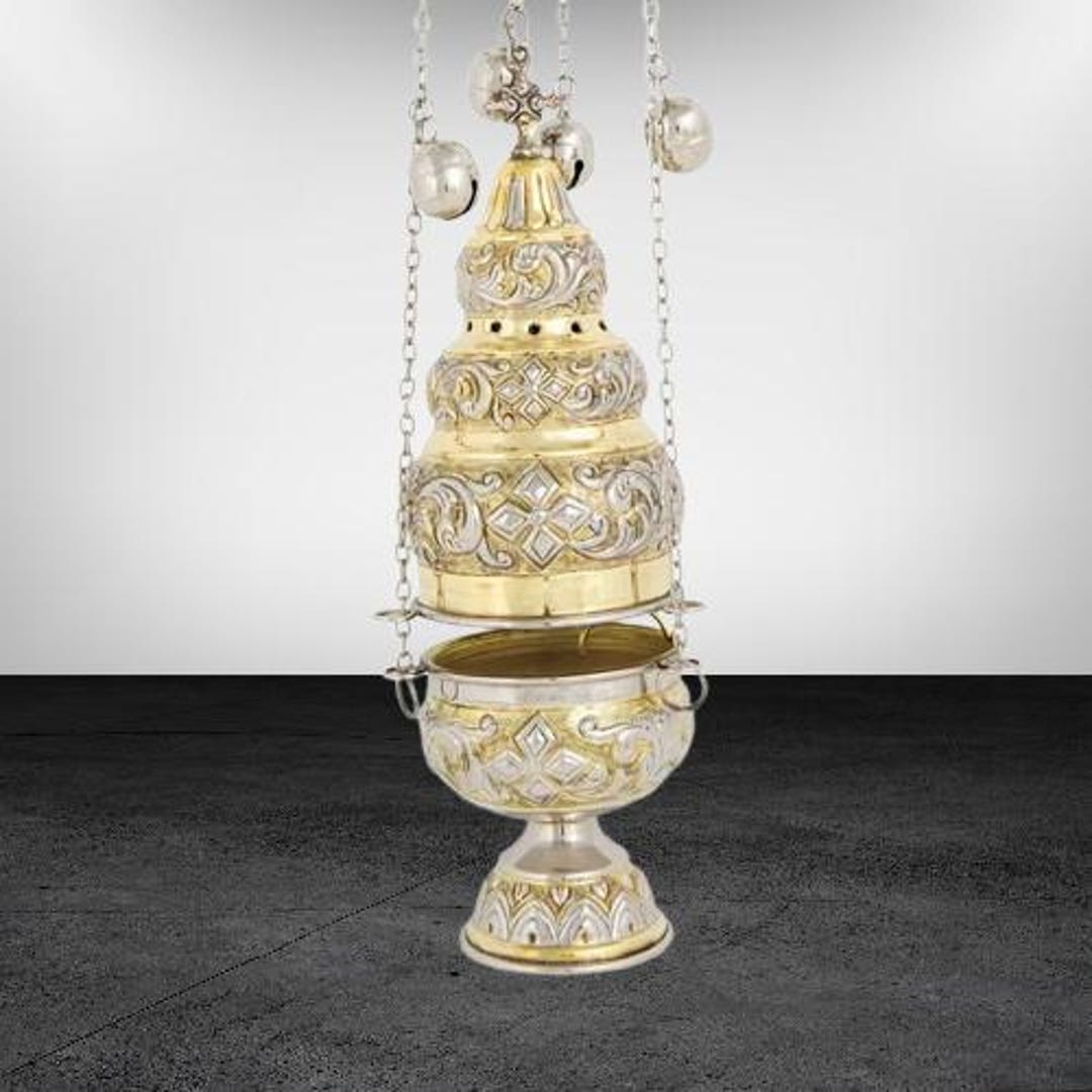 Church Incense Burner With Chains, New Censer, Vessels for Priest ...