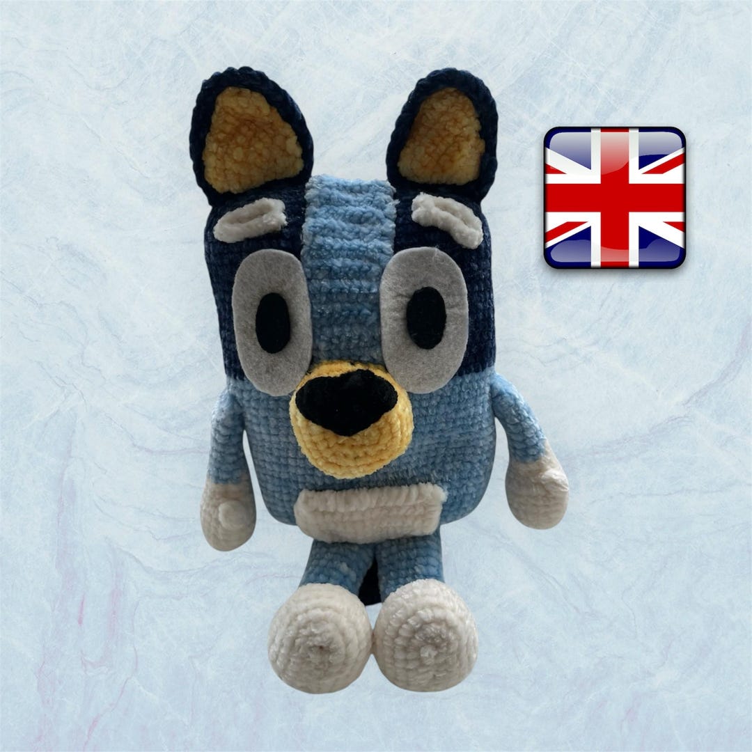 PDF Crochet Pattern Bluey - English - Etsy