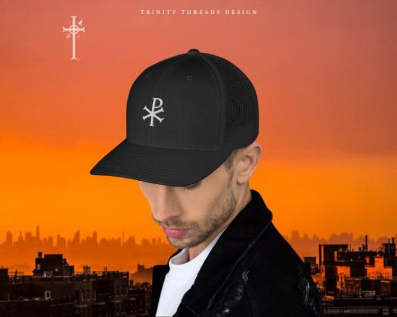 Chi Rho Cap - Etsy