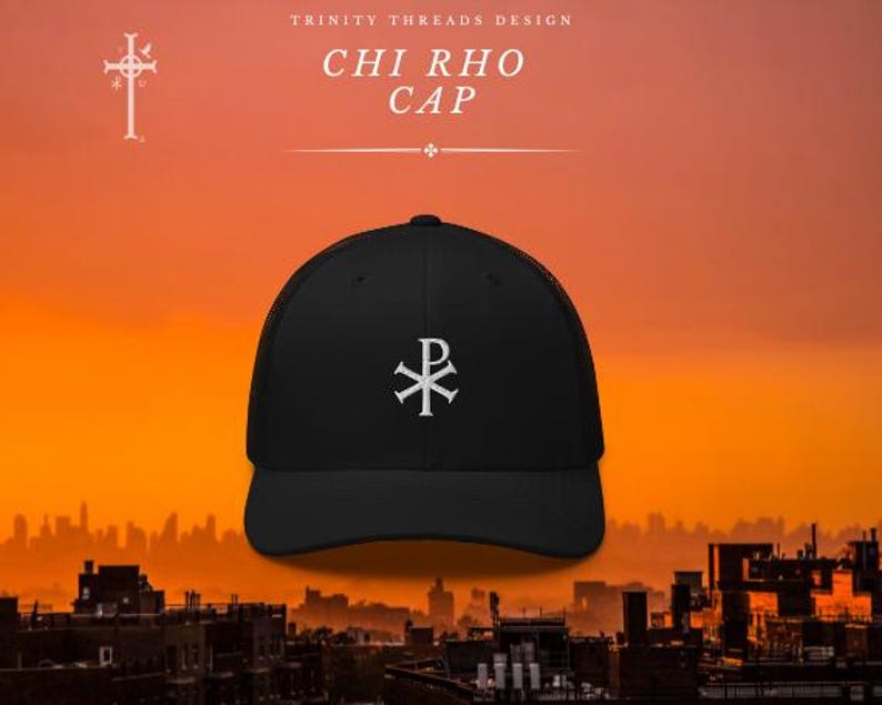 Chi Rho Cap - Etsy