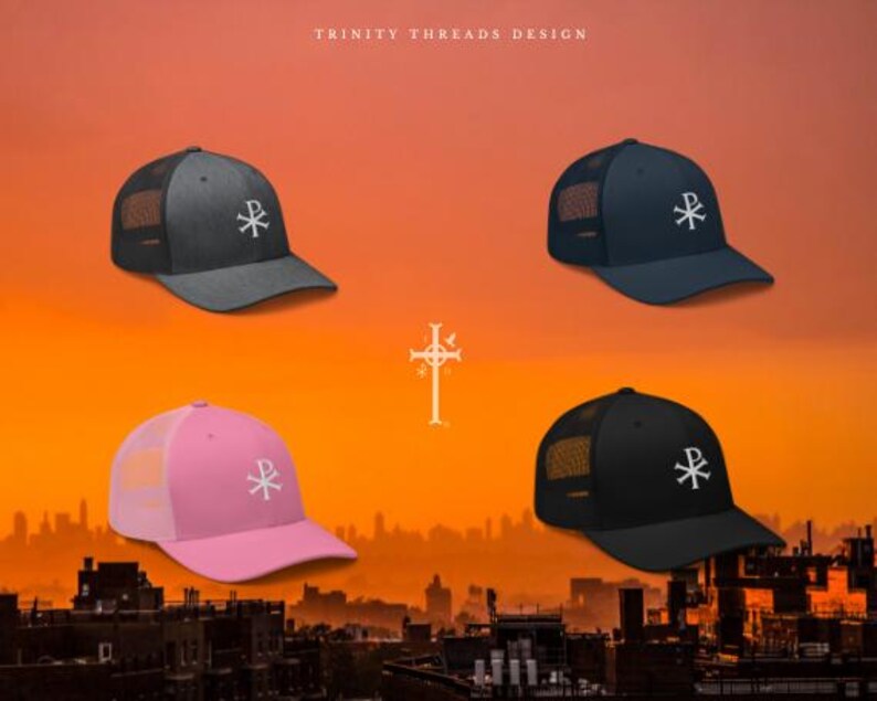 Chi Rho Cap - Etsy