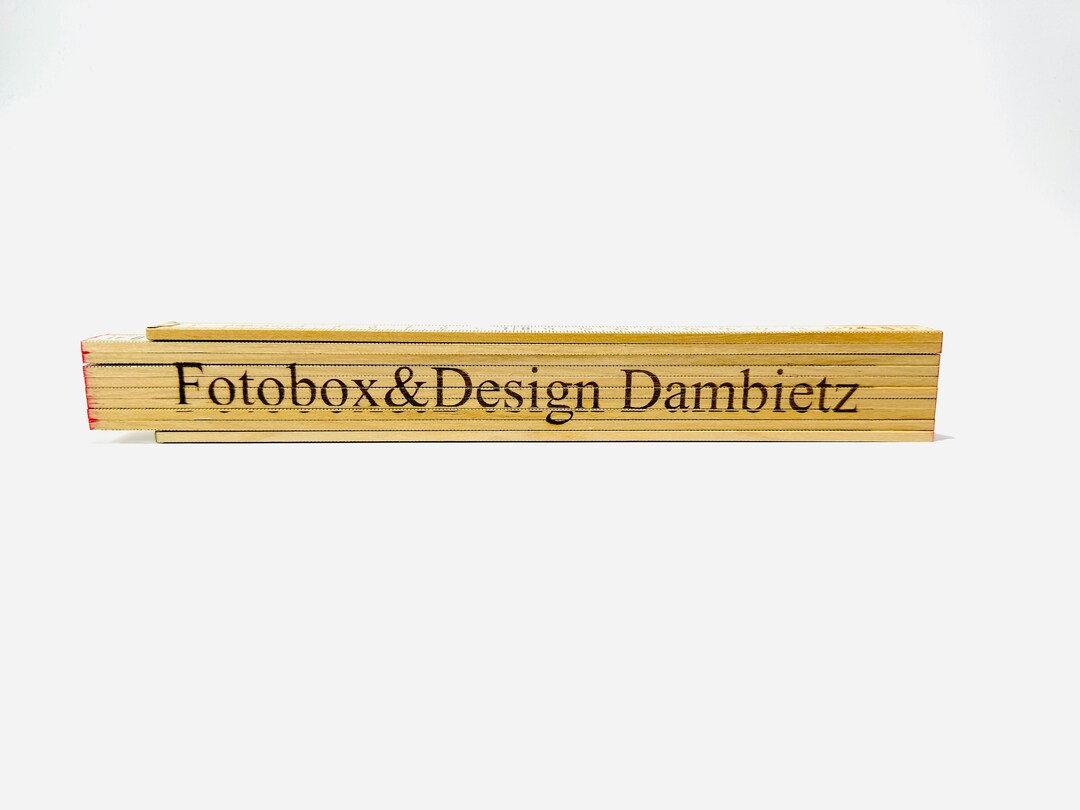 Meter Rule Folding Rule Personalized Engraved - Etsy