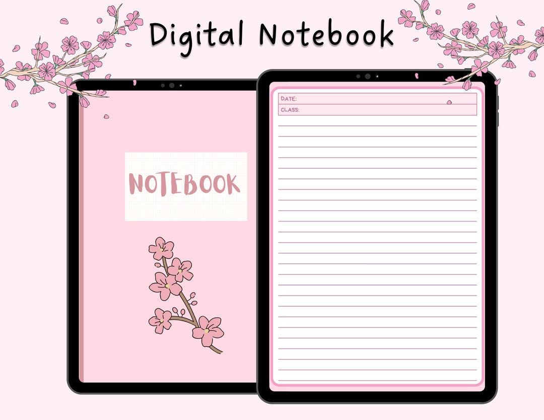 Digital Notebook | Goodnotes | Hyperlinked - Etsy