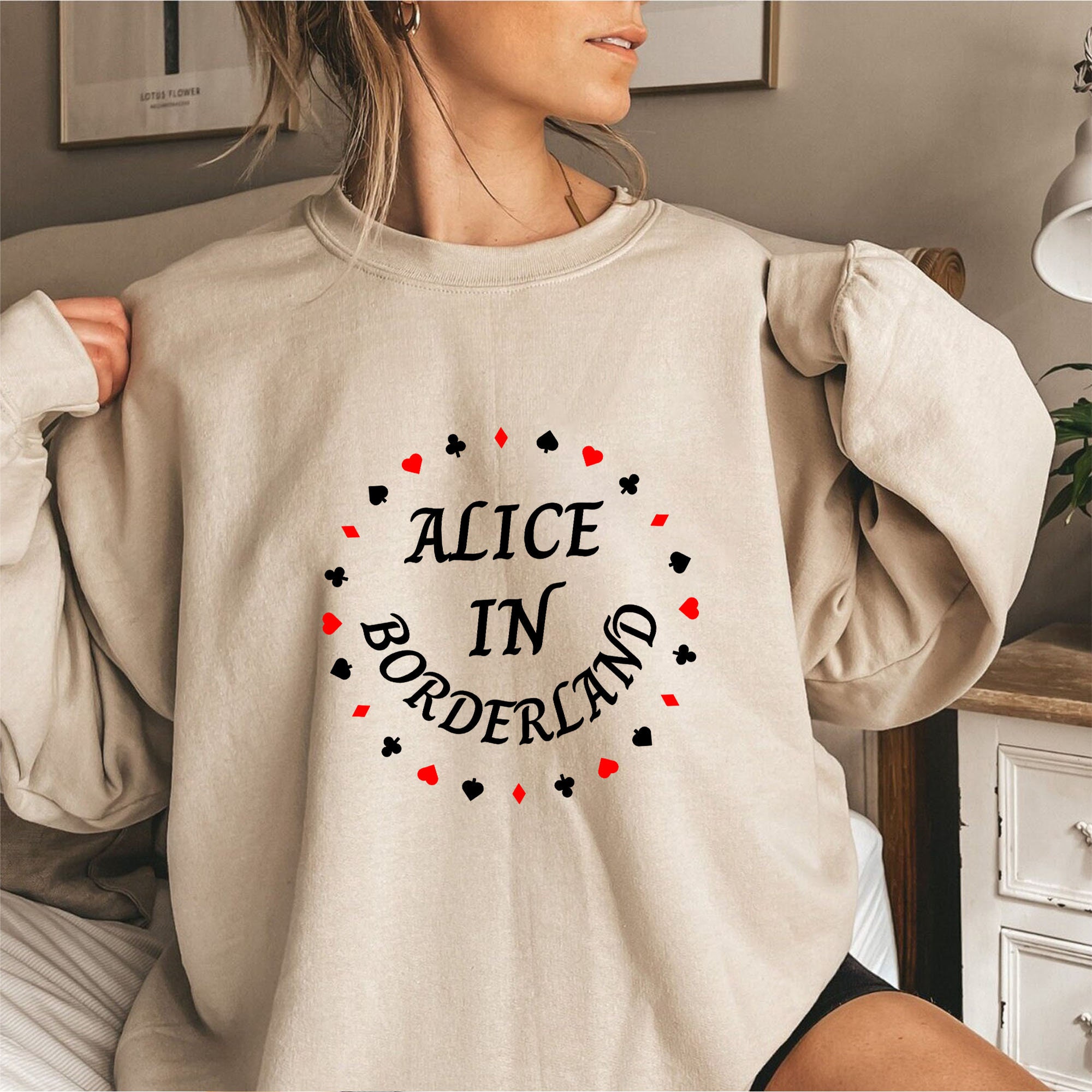 Alice In Borderland Hoodie, Alice In Borderland Cartoon Sweatshirt sold ...