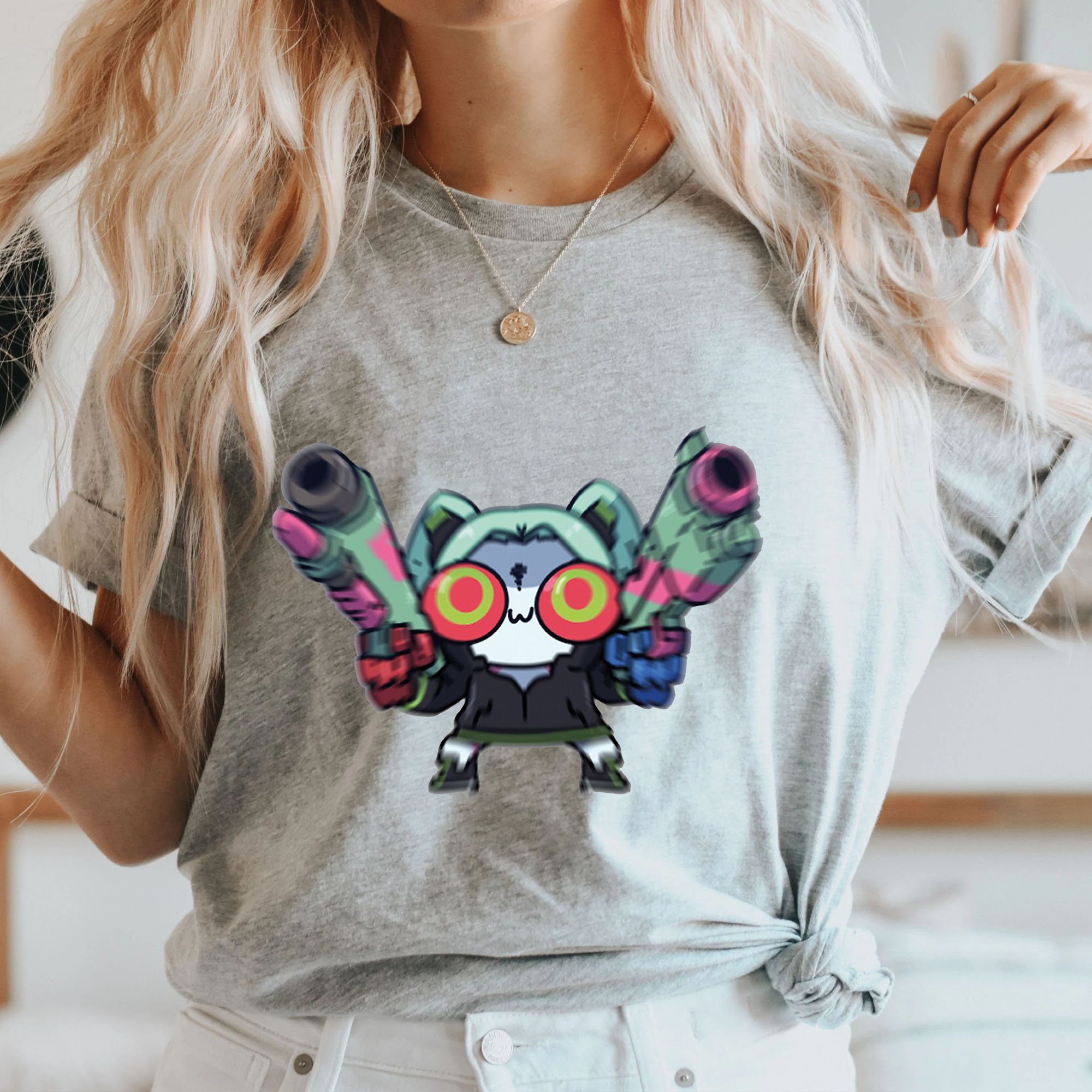 Rebecca Cyberpunk Edgerunners Chibi Cute Shirt