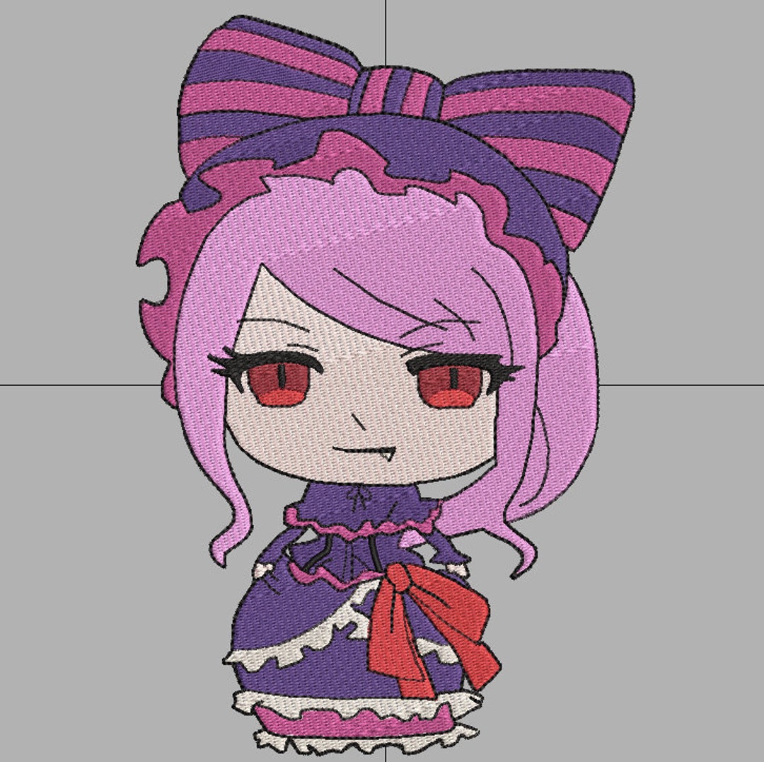 Anime and Manga Inspired Stitch Machine Embroidery Design Symbol File ...