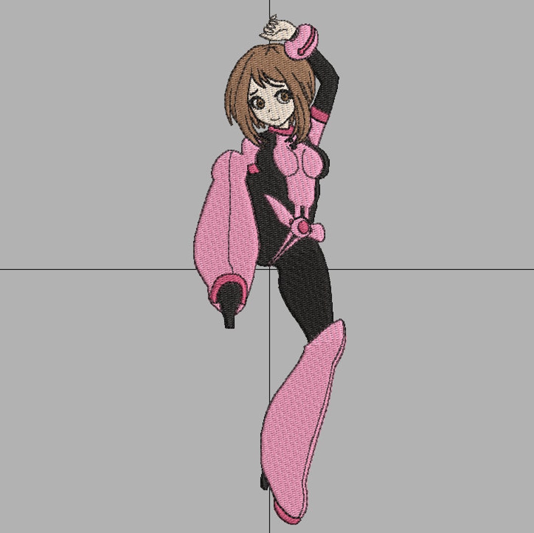 Anime and Manga Inspired Stitch Machine Embroidery Design Symbol File ...