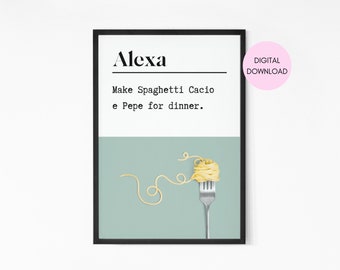 Funny Pasta Quotes - Etsy