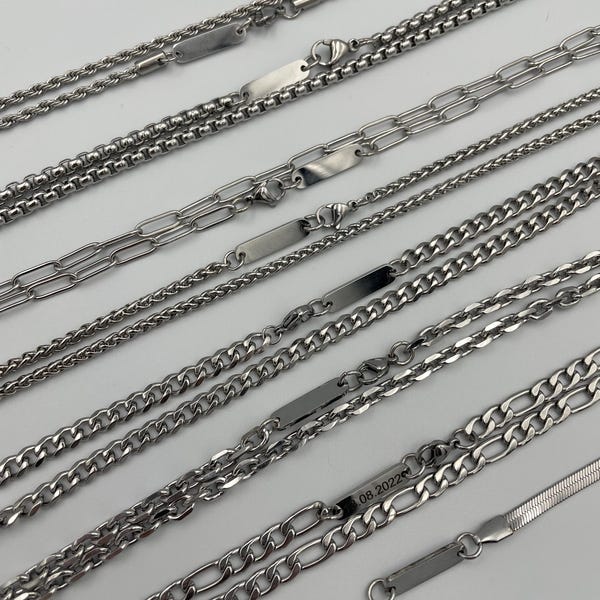 Personalized Chain 2 - Etsy UK