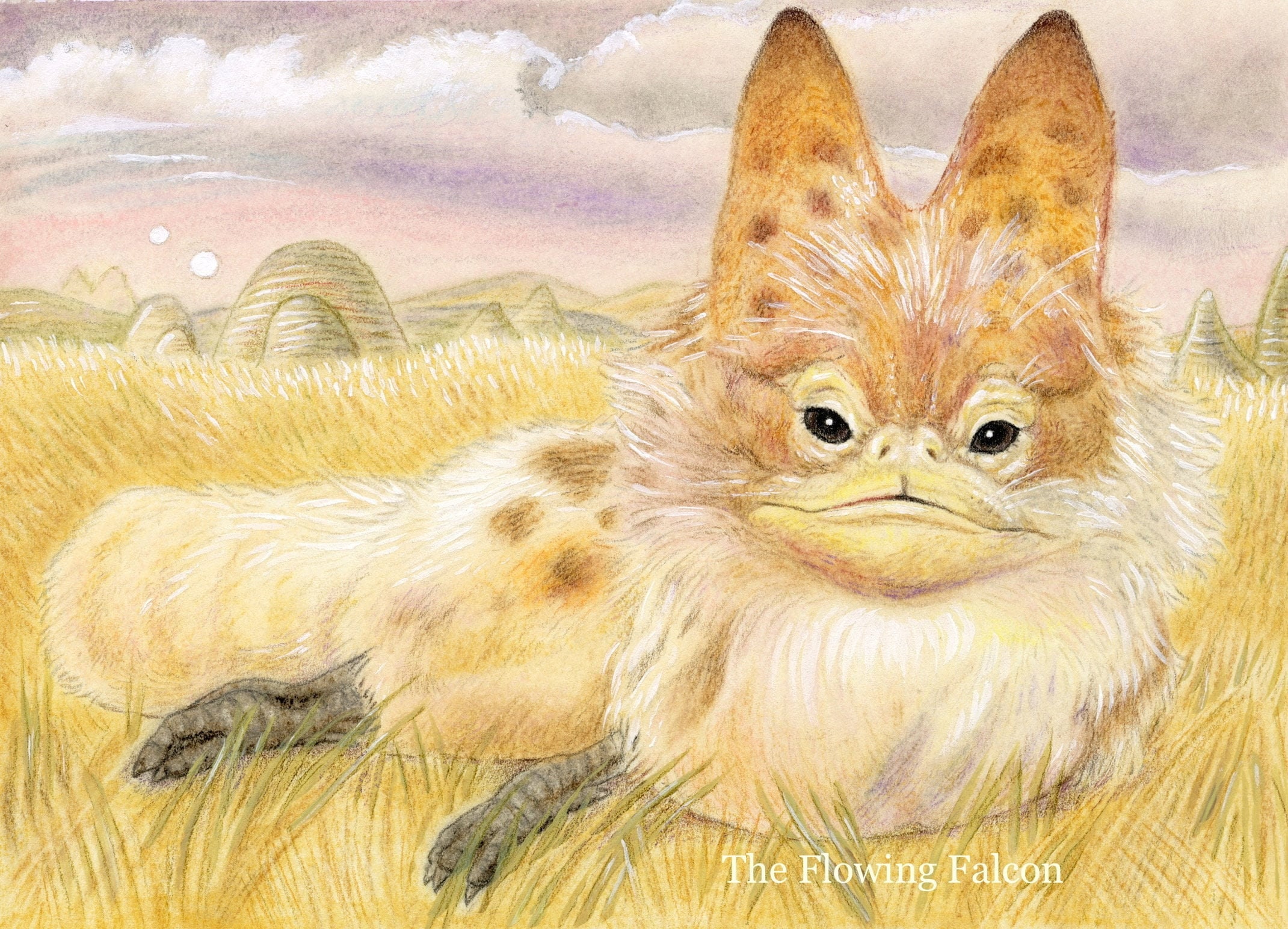 Murley the Loth-cat, Ahsoka, Giclee Art Print, 5x7, Star Wars Rebels ...