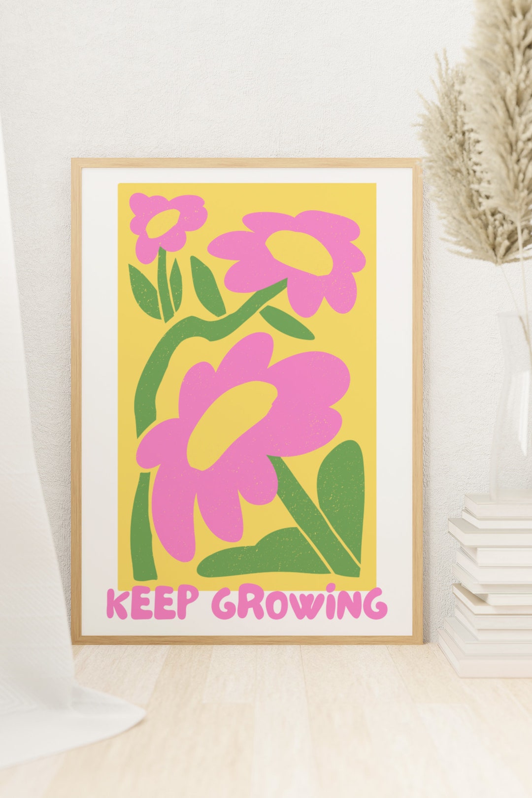 Keep Growing Printable Digital Download Wall Art - Etsy