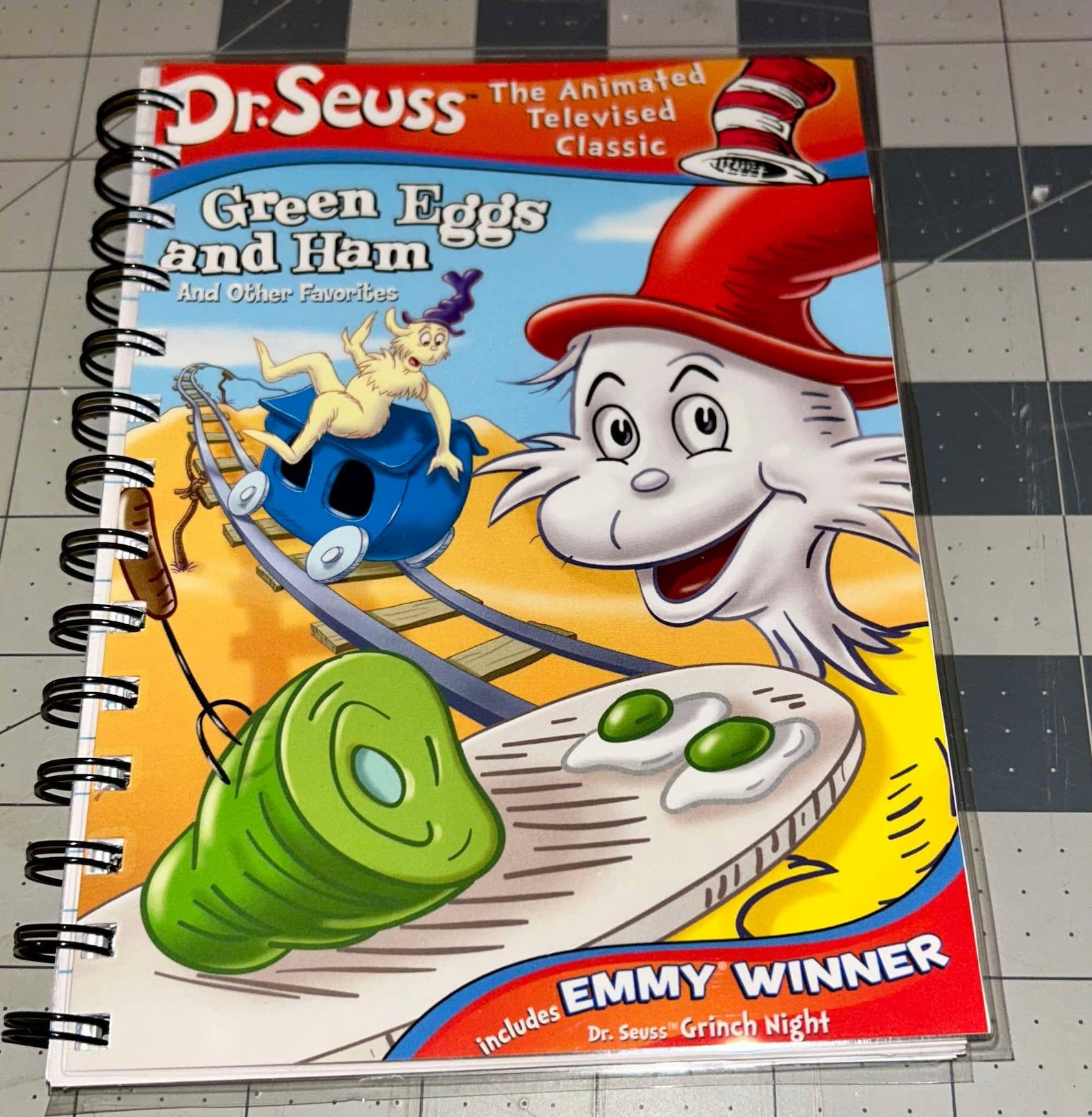 Handmade Repurposed VHS/DVD Notebook~ Lady and Tramp, Carebears, We're ...