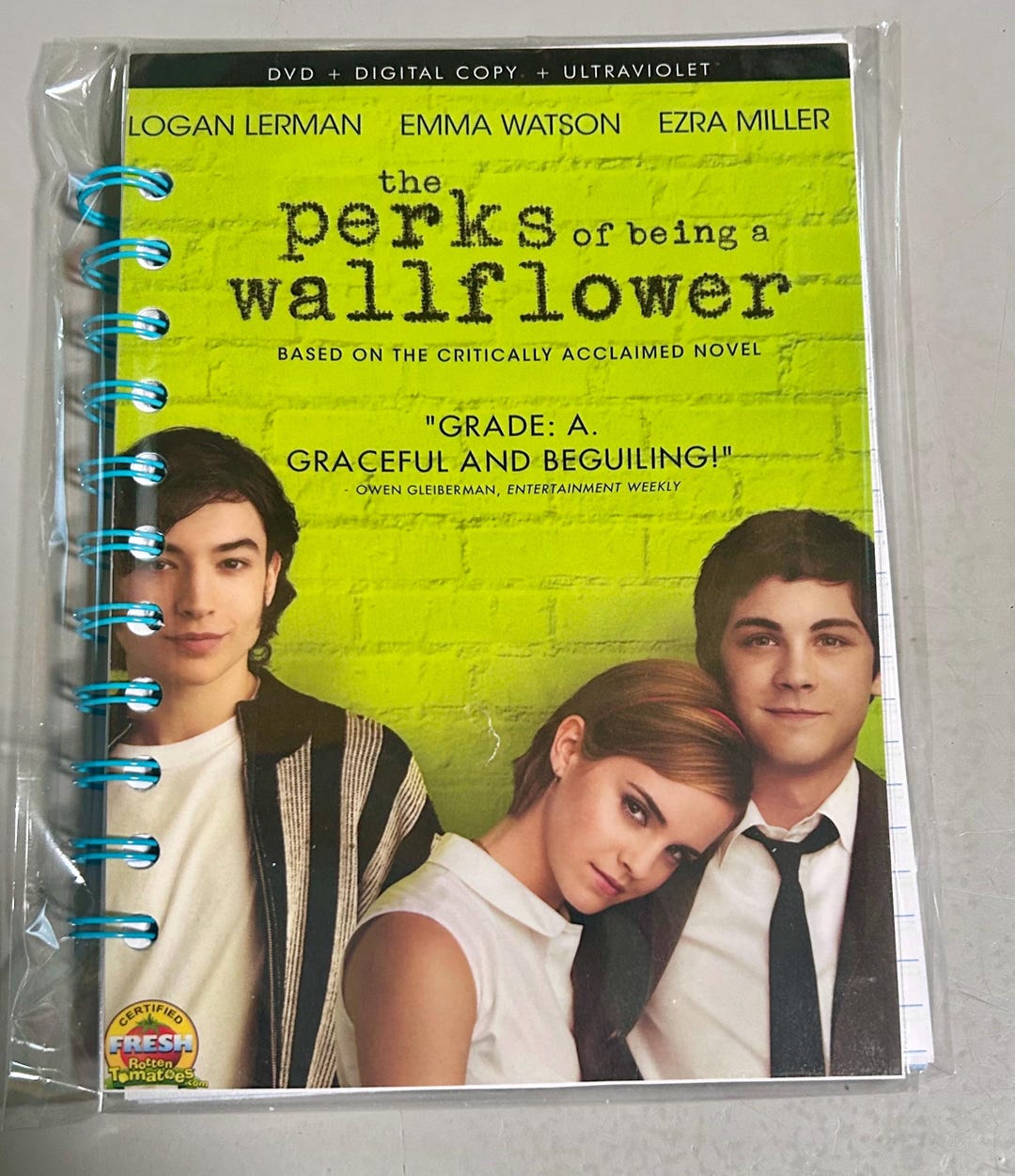 Handmade Repurposed VHS Journal/sketchpad - Perks of Being a Wallflower ...