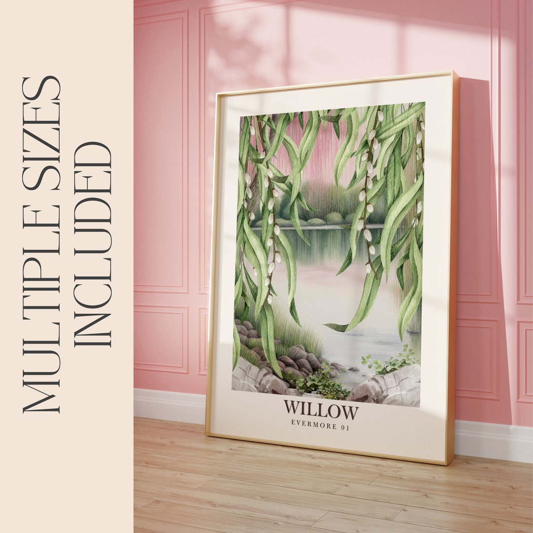Willow Poster Printable Wall Art Digital Download Print at Home Subtle ...