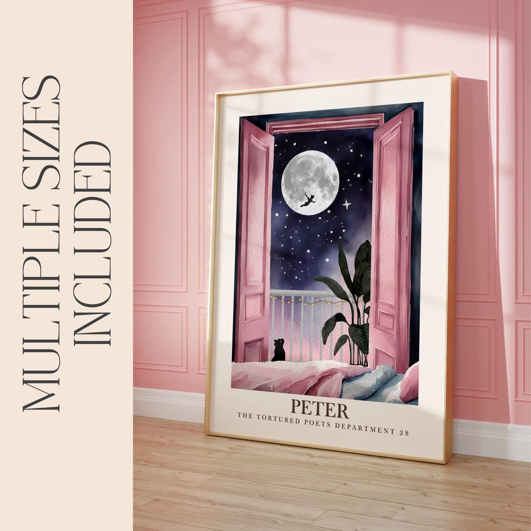 Peter Poster Printable Wall Art Digital Download Print at Home Subtle ...