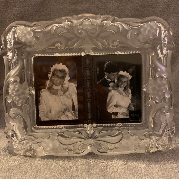 Mikasa Crystal 8x10 Picture Frame - Etsy