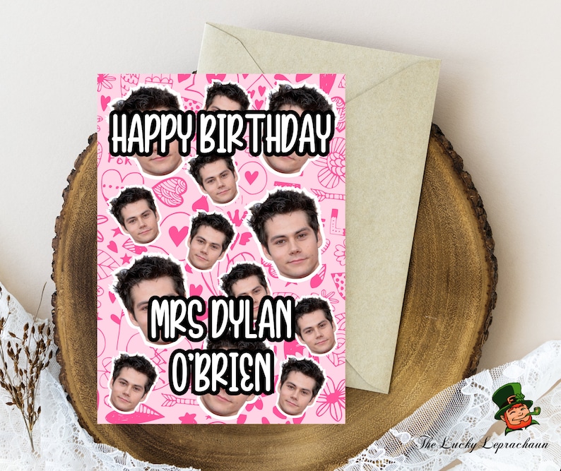 Dylan O Brien Birthday Card Funny Birthday Card - Etsy Dylan O Brien Birthday Card Funny Birthday Card - Etsy
