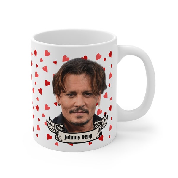 Johnny Depp Coffee Mugs - Etsy