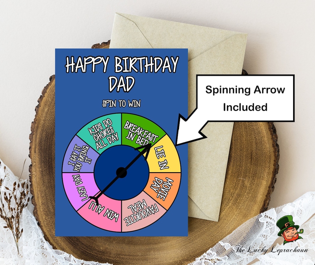 Dad Birthday Card Happy Birthday Greeting Card For Dad Happy Father