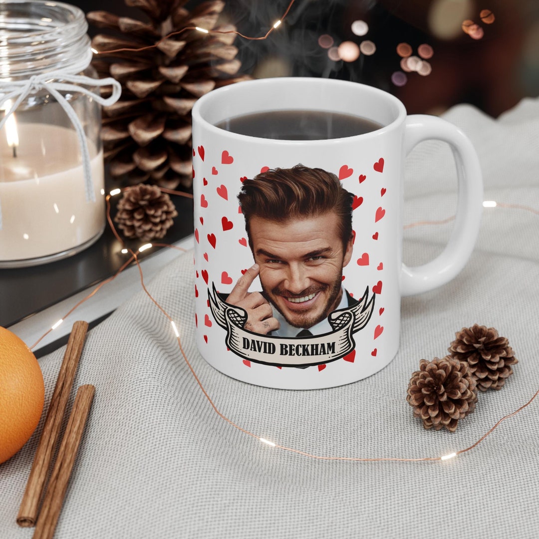 David Beckham Mug, Funny Mugs, 11 Oz, - Etsy
