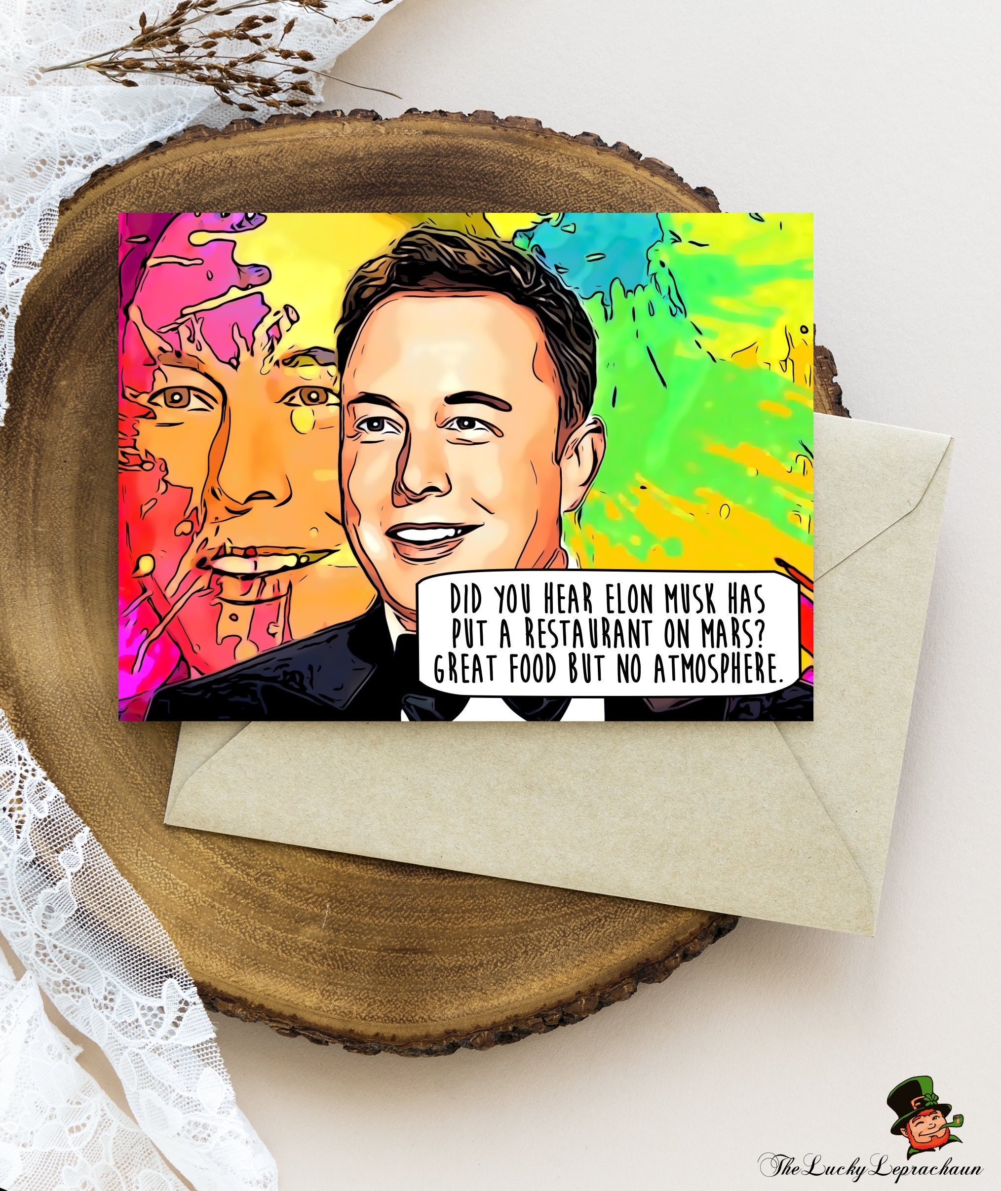 Elon Musk Birthday Card Funny Birthday Card - Etsy