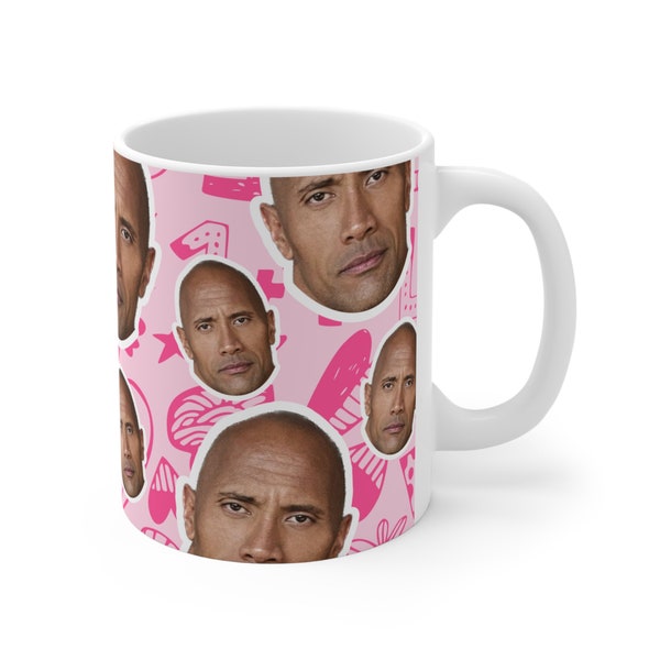 Dwayne Johnson Mugs - Etsy