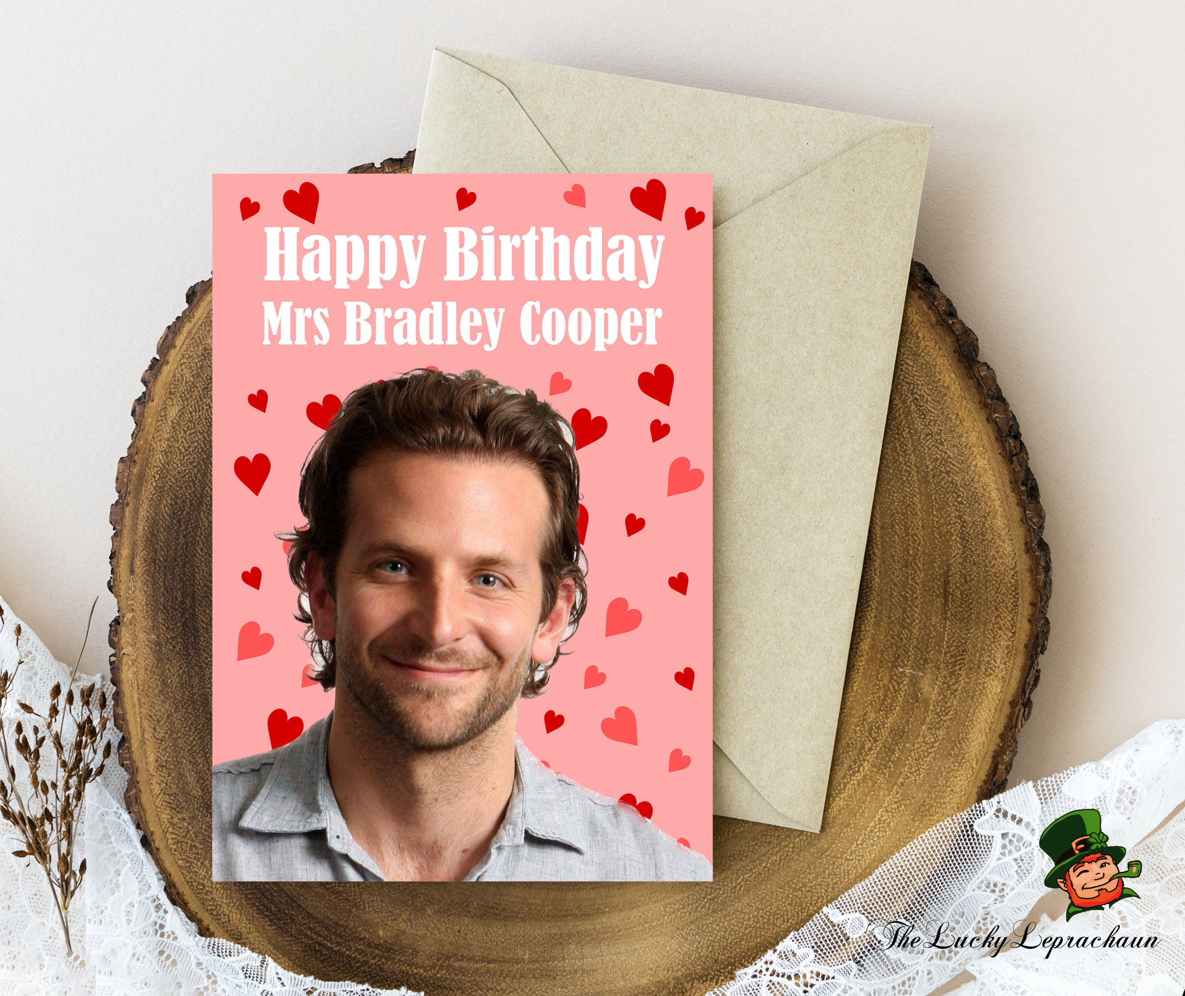 Bradley Cooper Birthday Card, Funny Birthday Card, - Etsy