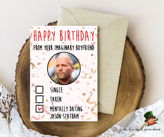 Jason Statham Birthday Card Funny Birthday Card - Etsy