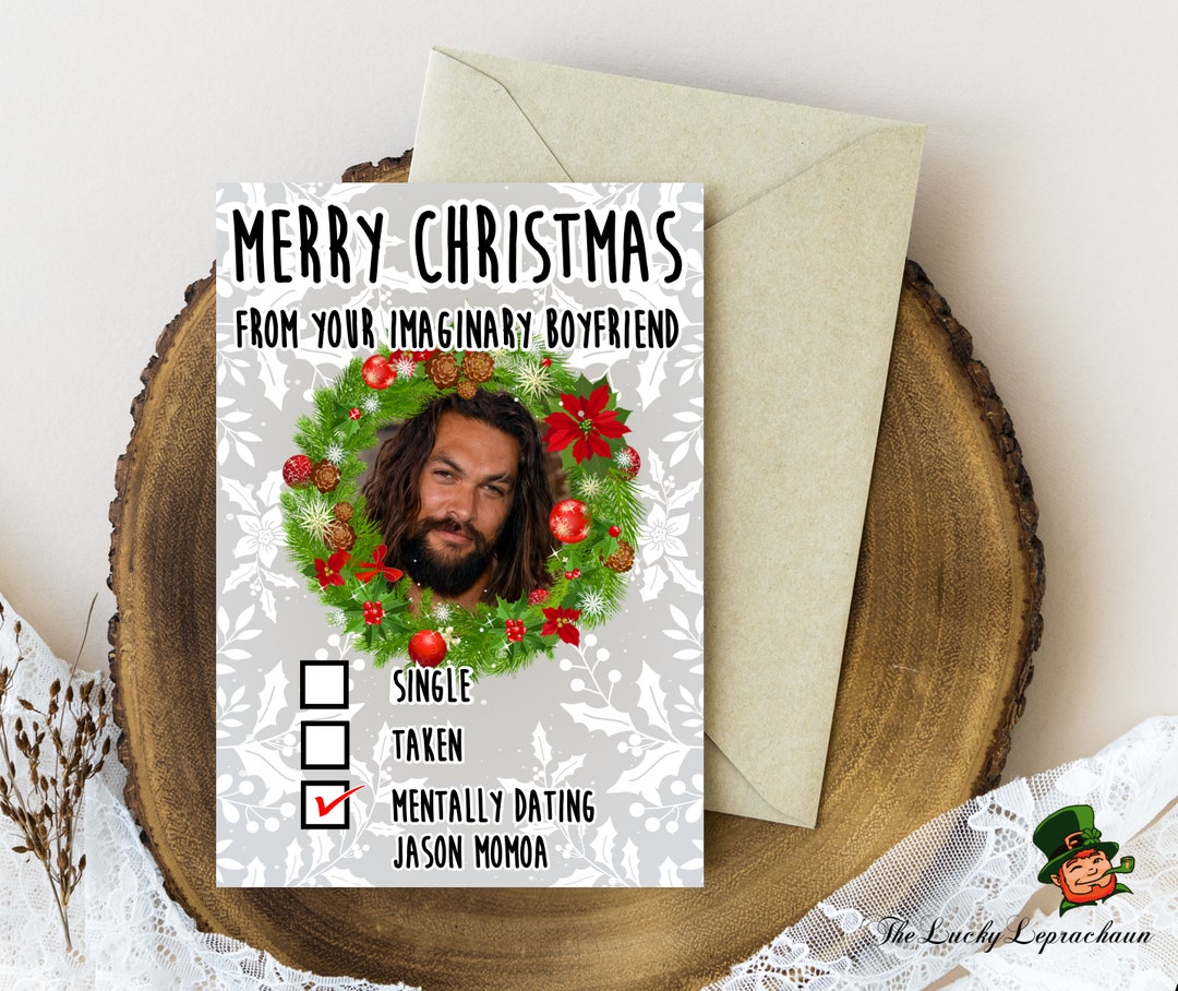 Jason Momoa Christmas Card, Funny Christmas Card, - Etsy