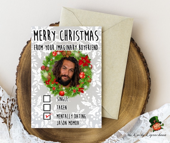 Jason Momoa Christmas Card Funny Christmas Card - Etsy