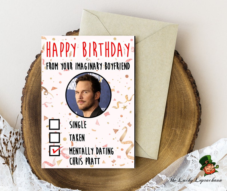 Chris Pratt Birthday Card Funny Birthday Card - Etsy