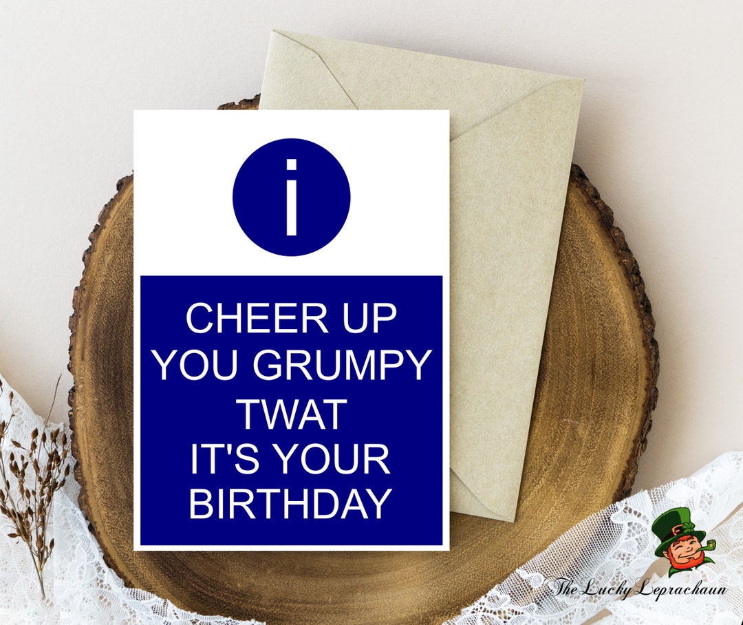Offensive Card, Funny Birthday Card, Card for Him Her, Old Age Card, - Etsy