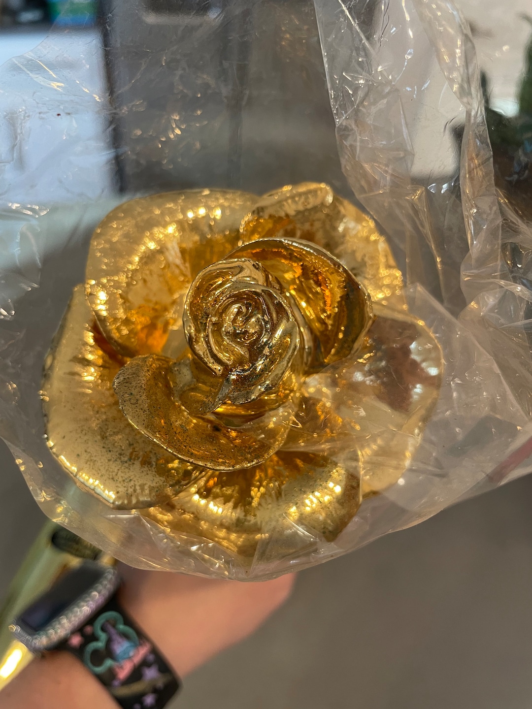 Real Rose Dipped in 24K Gold - Etsy