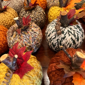 Handmade Fall Pumpkins - Etsy