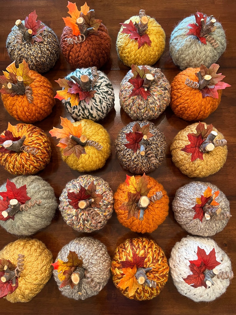 Handmade Fall Pumpkins - Etsy