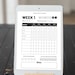 Printable Crossfit Log Book Daily Fitness Workout Notebook Digital ...