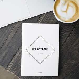 Printable Crossfit Log Book Daily Fitness Workout Notebook Digital ...