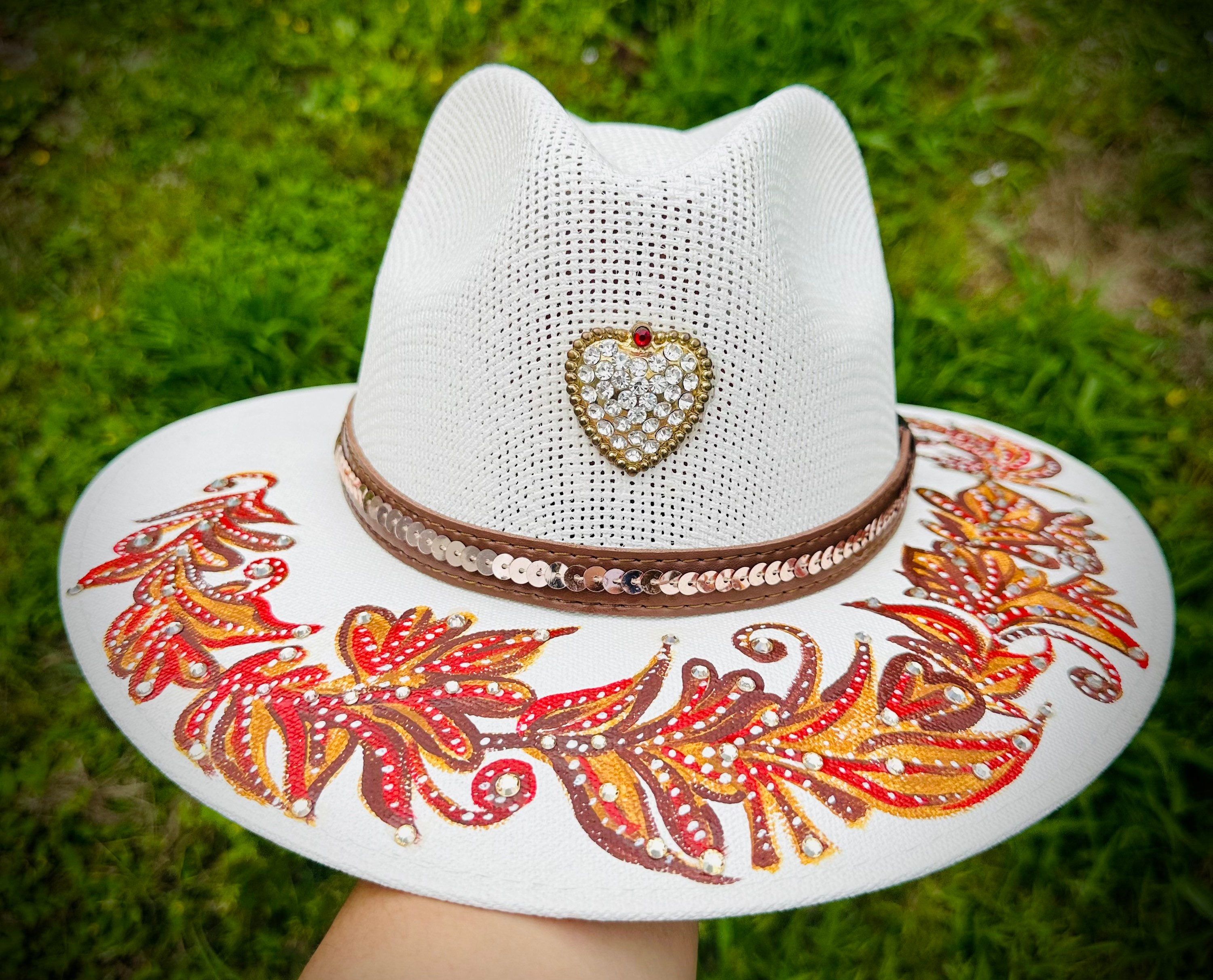 Custom Hand Painted Hat - Etsy