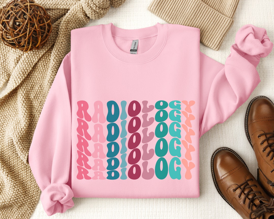 Groovy Colorful Radiology Sweatshirt for RAD Technician, Radiology ...