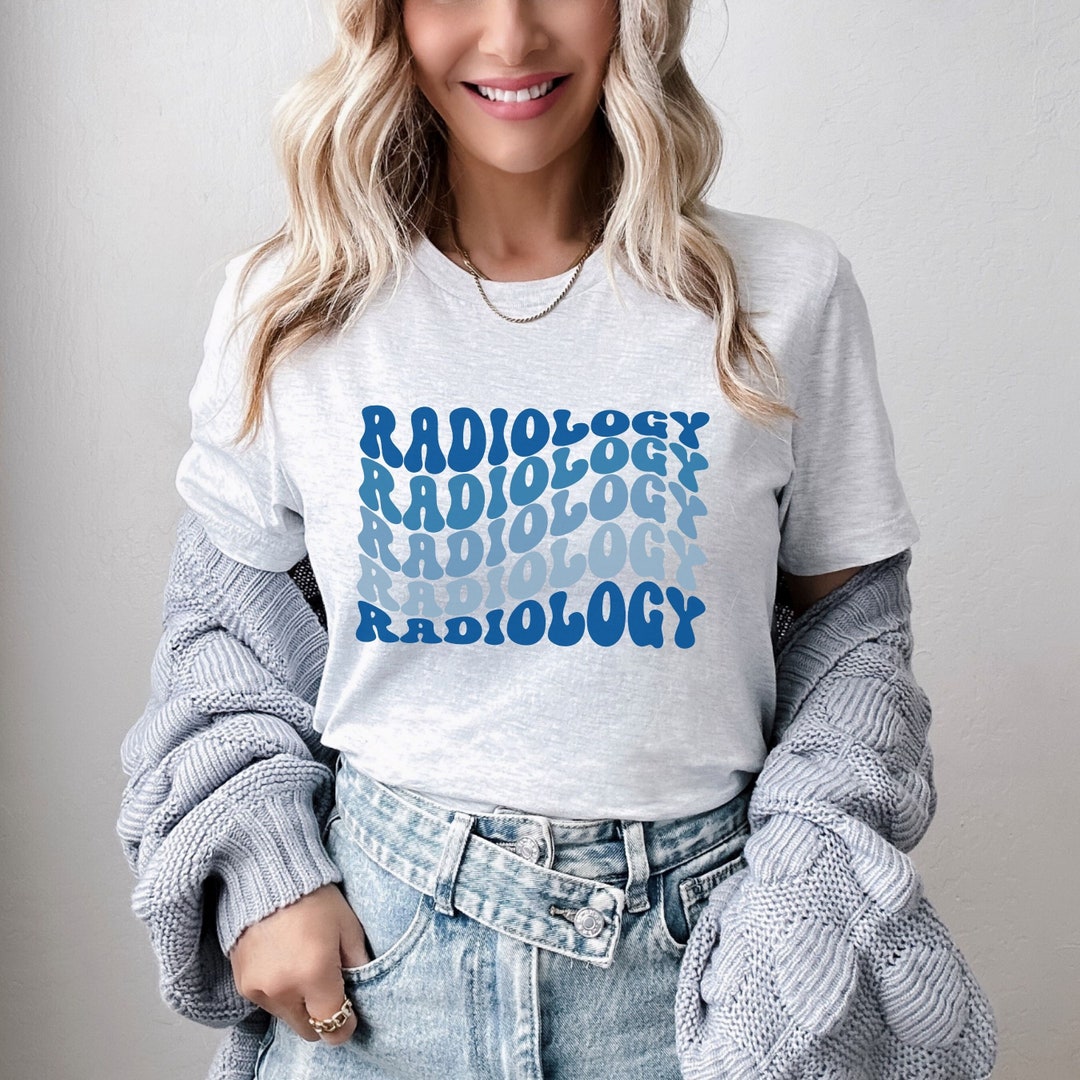 Groovy Blue Radiology Shirt, Radiology Tech Shirt, Radiology ...