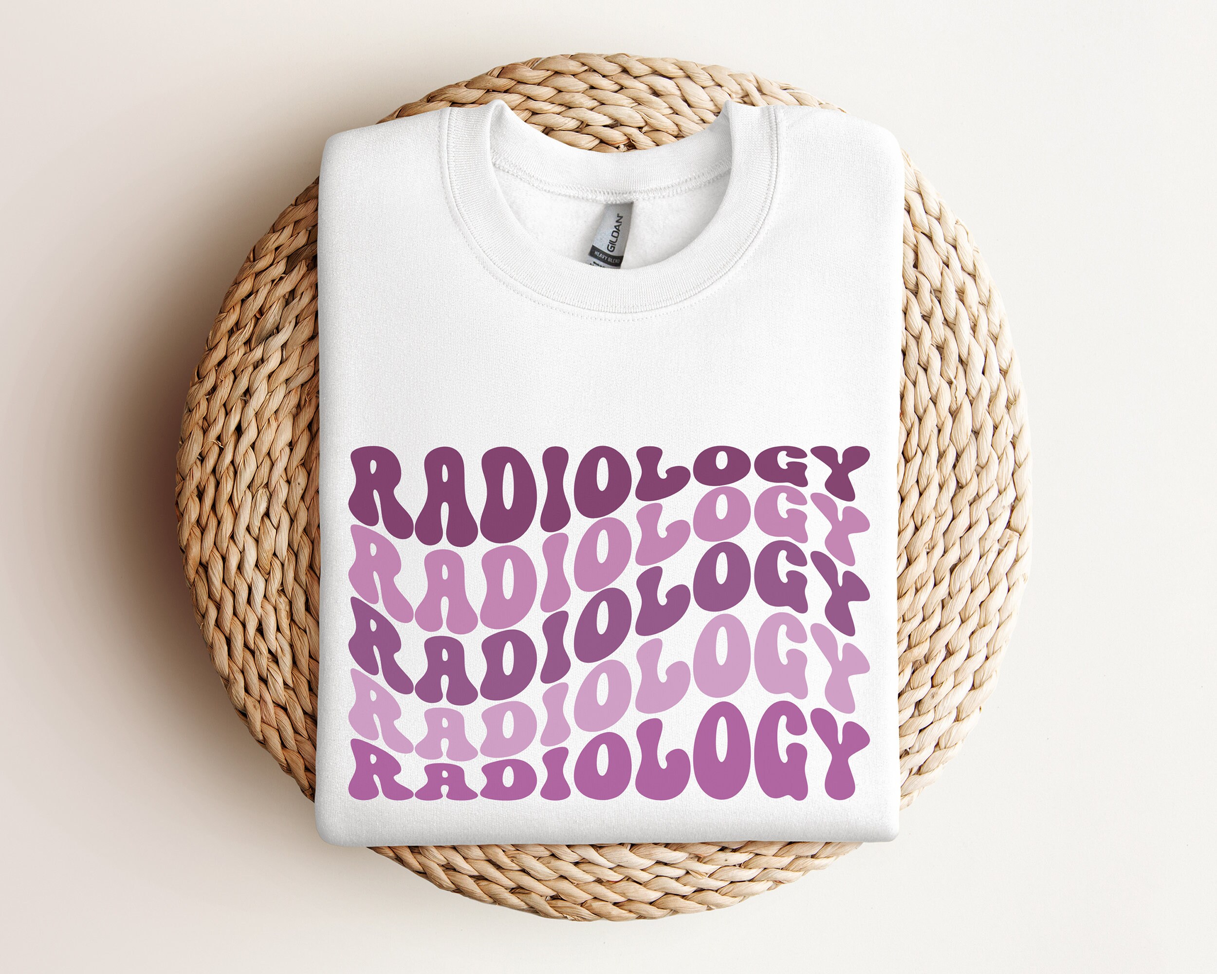 Groovy Purple Radiology Sweatshirt for RAD Technician, Radiology ...