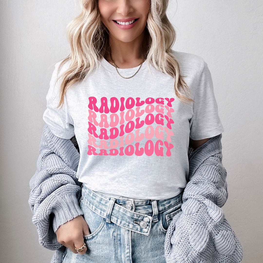 Groovy Pink Radiology Shirt, Radiology Tech Shirt, Radiology ...