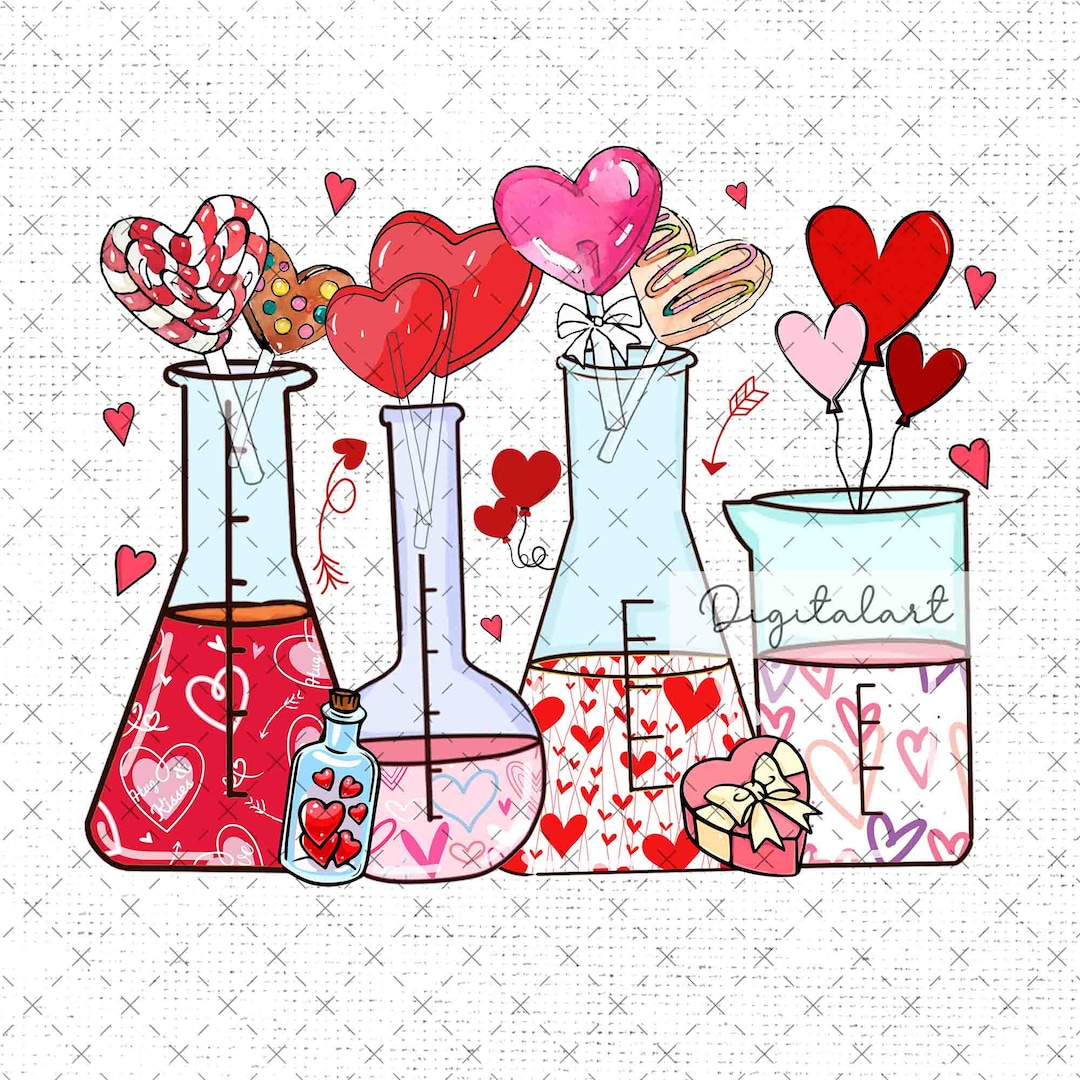 Lab Tech Valentine Png Medical Laboratory Valentine - Etsy