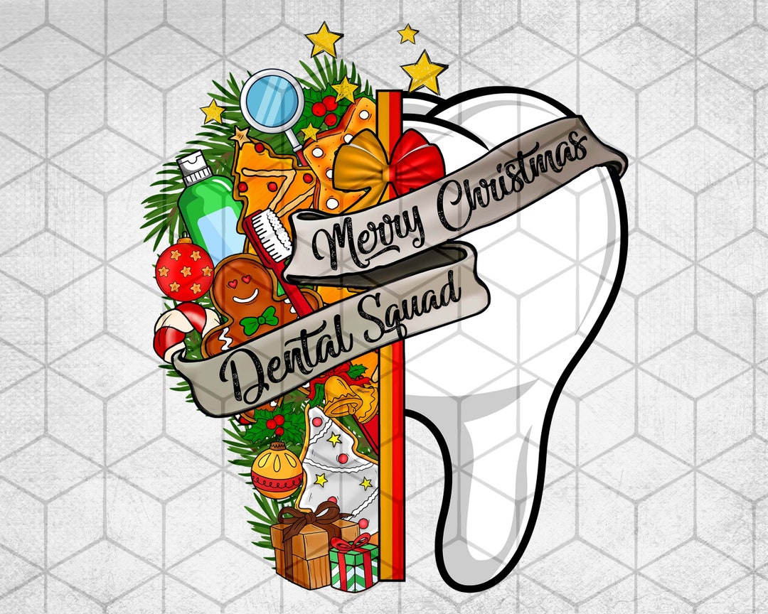 Oh Dentistree Png Dental Christmas Png Tooth Christmas Tree - Etsy