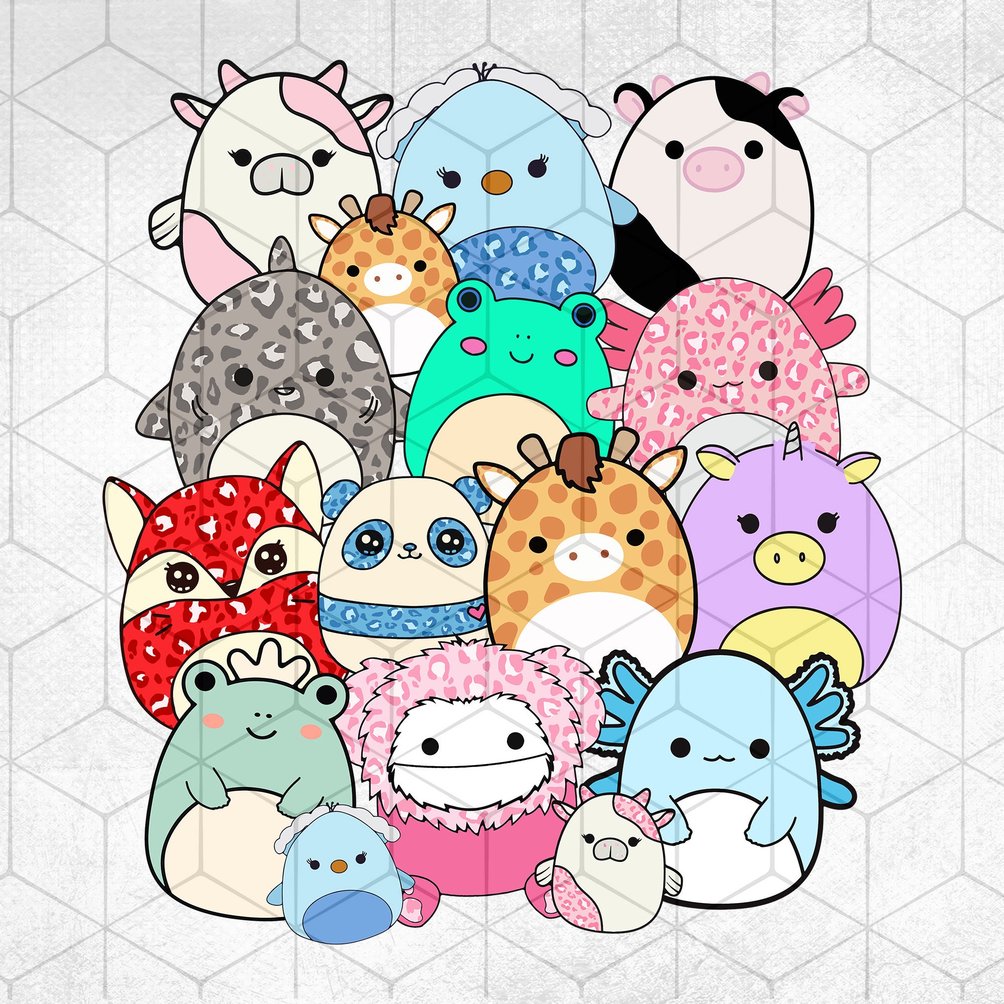 Cute Squishmallow Png, Squishmallow Design, Squishmallow Clipart ...