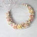 Pastel Soft Colors Flower Crown Spring Floral Crown Soft Yellow Blush ...