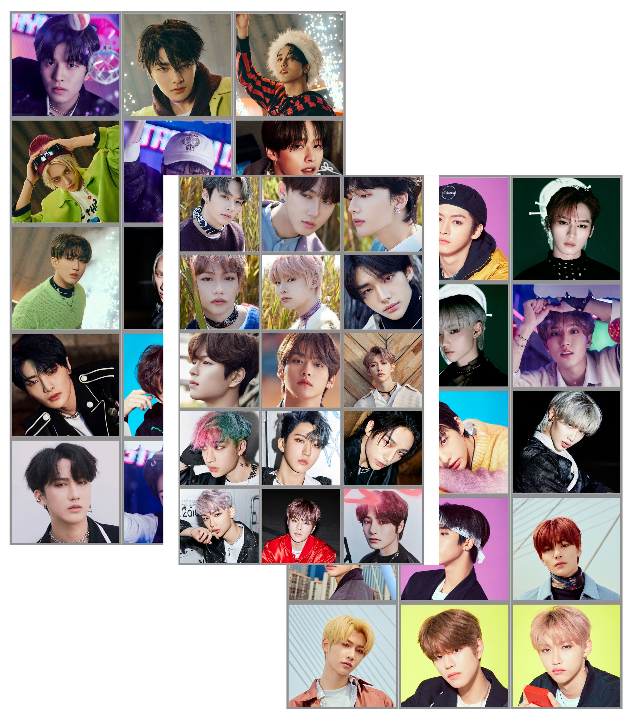 670 Pcs Stray Kids Printable Stickers 2023 Calender - Etsy