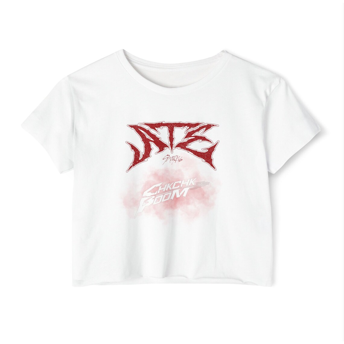 Stray Kids Chk Chk Boom Ate Tee, 2 Colors Skz Tshirt Crop Top - Etsy